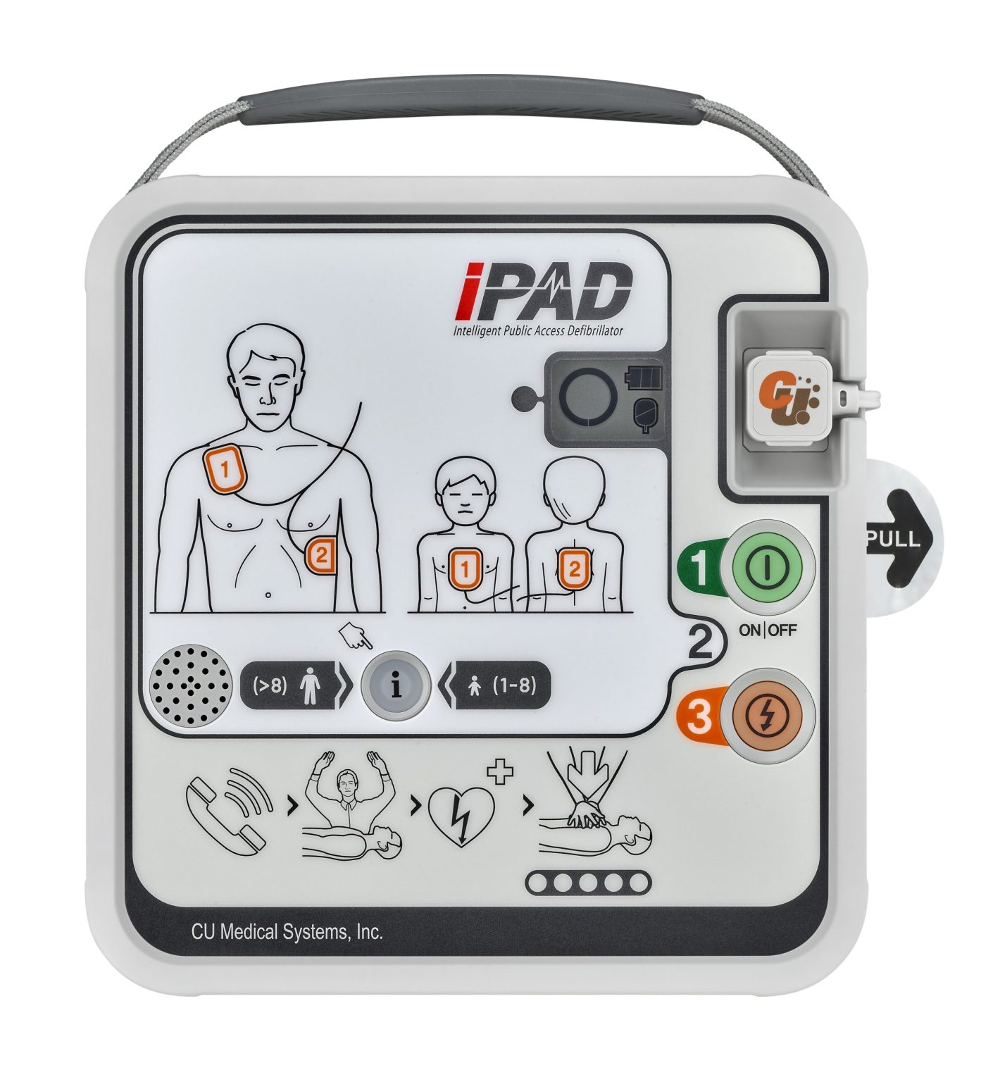 iPAD SPR Semi Automatic Defibrillator | WEL Medical - Shop